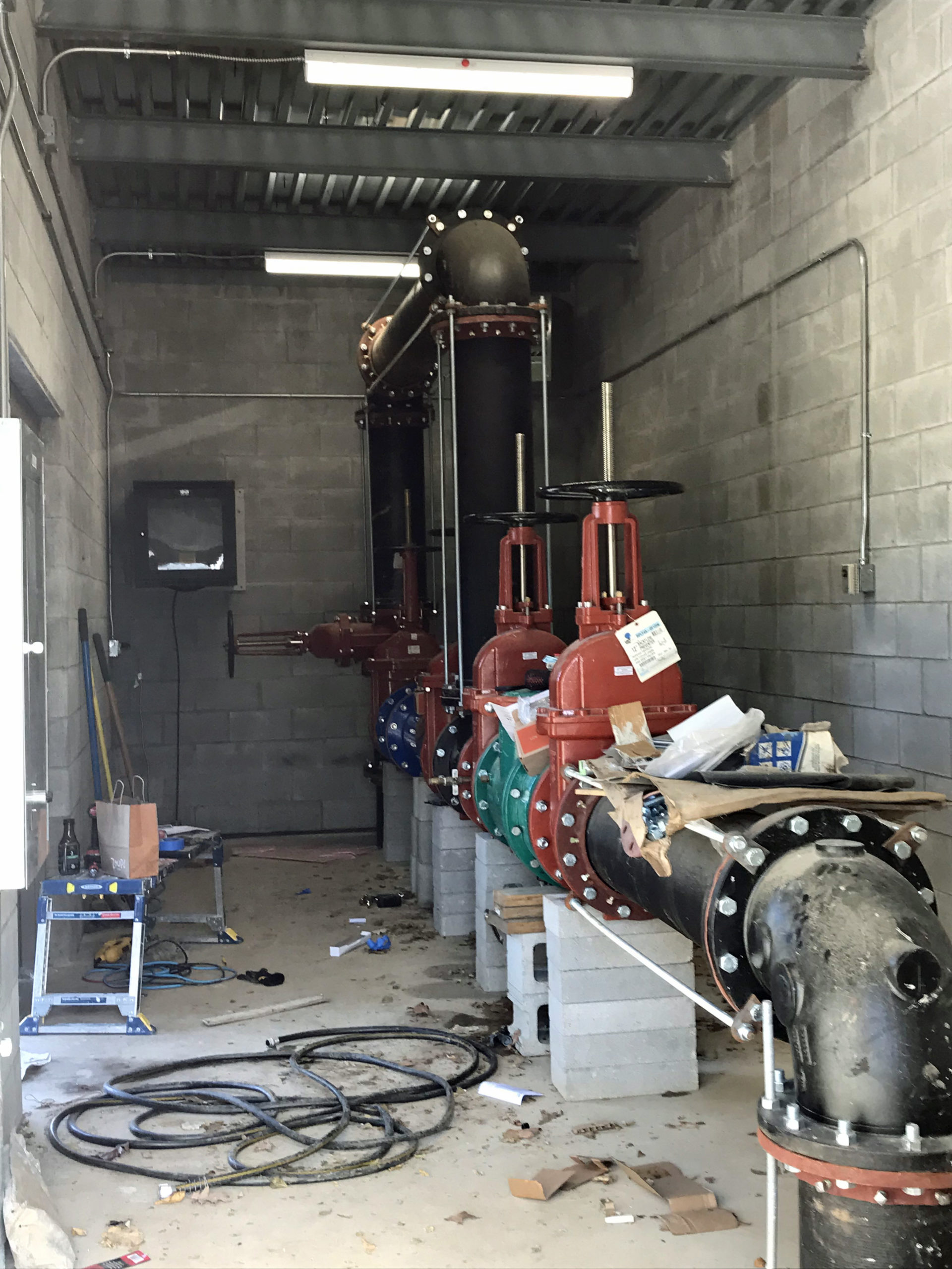 Unique Architectural Solution to a Water Backflow Building